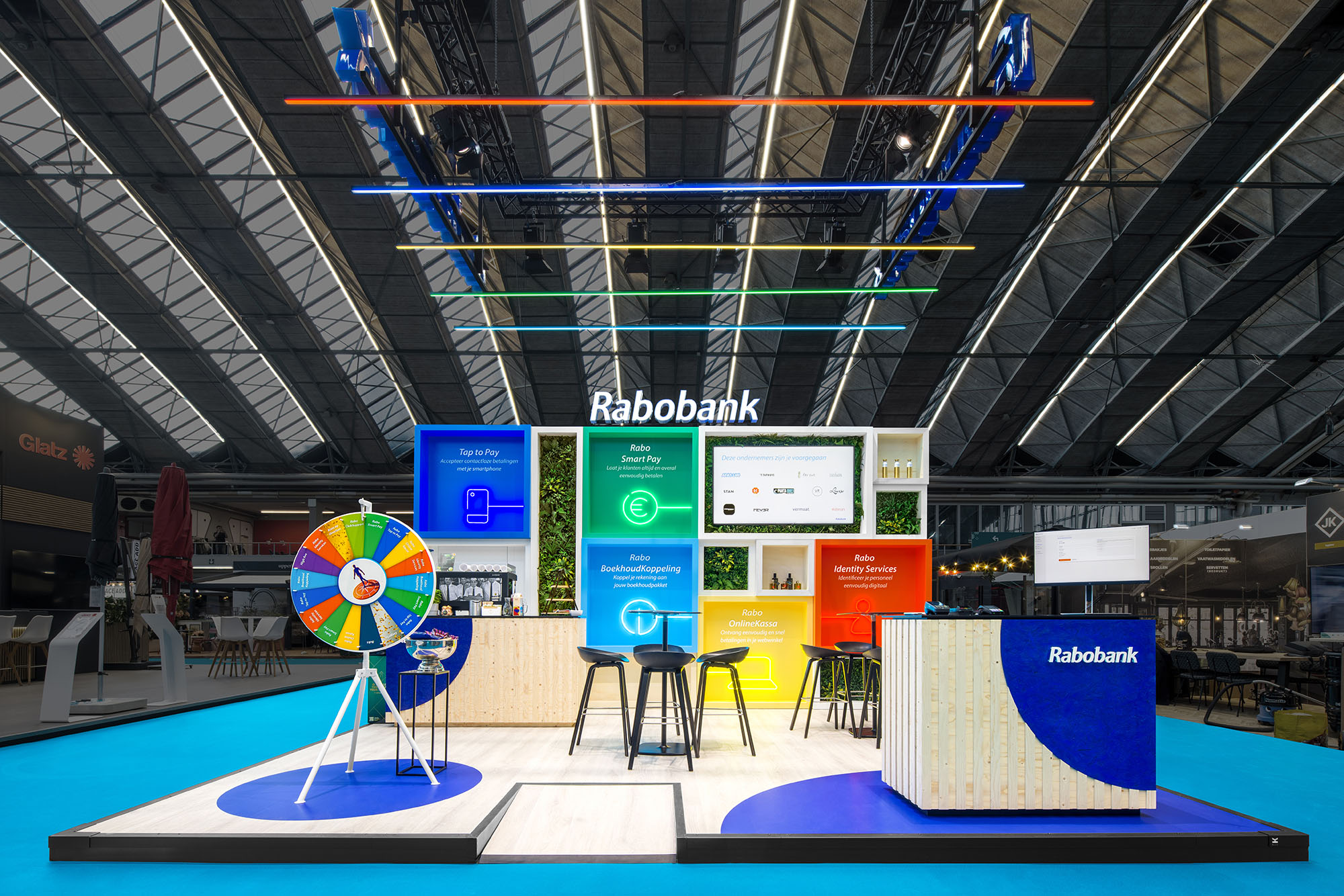 Exhibition stand for Rabobank Embedded Services | KOPexpo